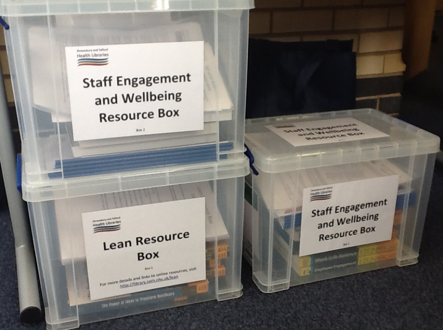 Resource Boxes – Shrewsbury and Telford Health Libraries